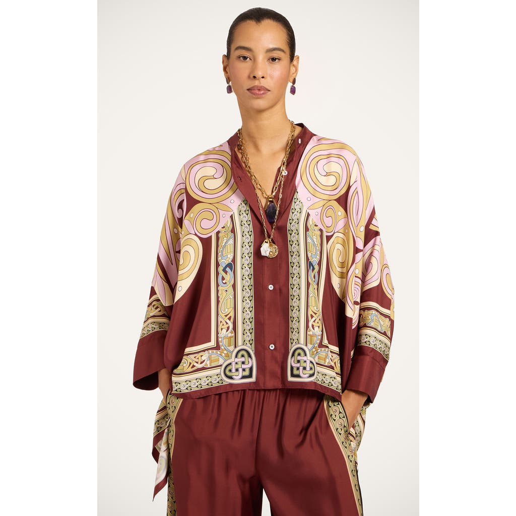 LA DOUBLEJ La DoubleJ Foulard Silk Shirt